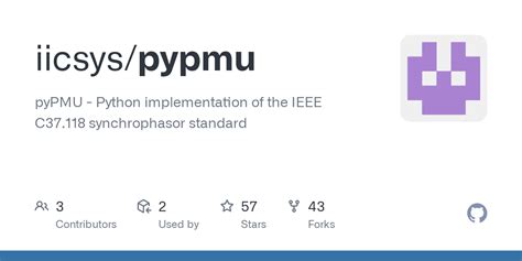 GitHub Iicsys Pypmu PyPMU Python Implementation Of The IEEE C Synchrophasor Standard