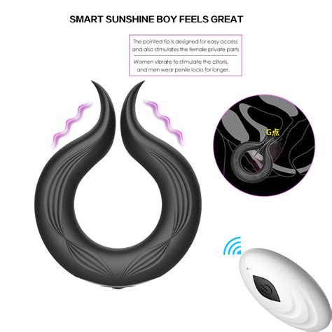 Rechargeable Silicone Vibration Lock Fine Ring Male Delay Masturbator