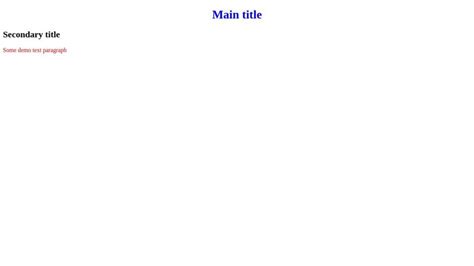 Html Css 01 Intro En