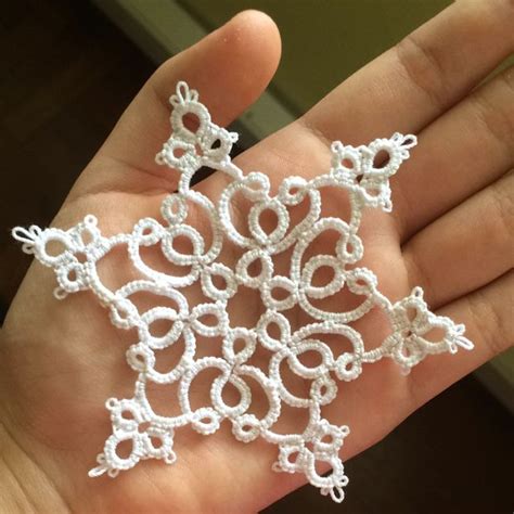 Handmade Snowflake Thread Hobbies And Toys Stationery And Craft