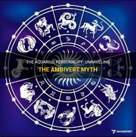 The Aquarius Personality Unraveling The Ambivert Myth Shunspirit