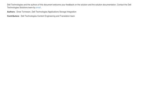 We Value Your Feedback Using Dell Powerflex With Vmware Cloud Foundation Dell Technologies