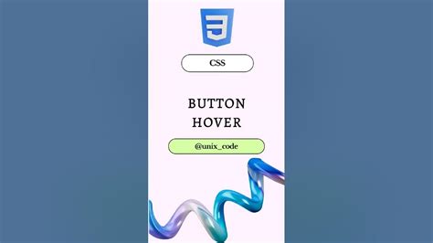 Learn About Button Hover In Css Coding Computerscience Programming