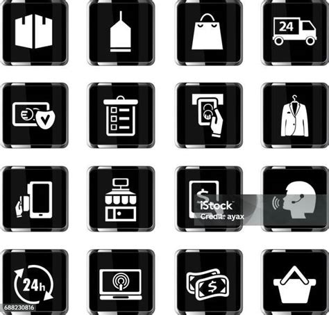 E코머스 아이콘 세트 0명에 대한 스톡 벡터 아트 및 기타 이미지 0명 24시간 리스트 Istock