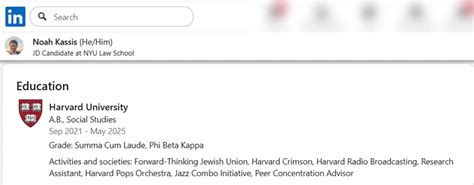 Noah Kassis Canary Mission