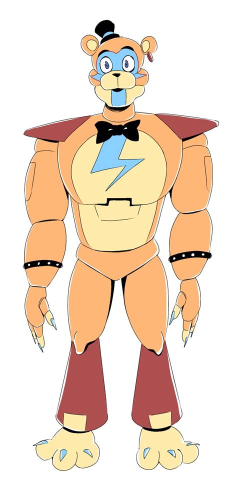 Glamrock Freddy Full Body Original By Bungakembangmelati On Deviantart