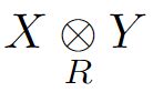 Tensor Product In LaTeX CodeSpeedy