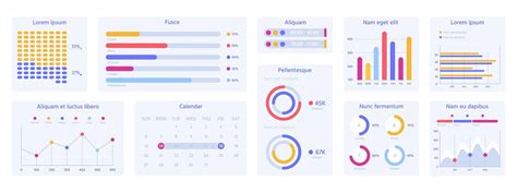 Diagramma Grafici Dashboard Analisi Finanziaria Sito Web Interfaccia Utente Modelli Di Diagrammi