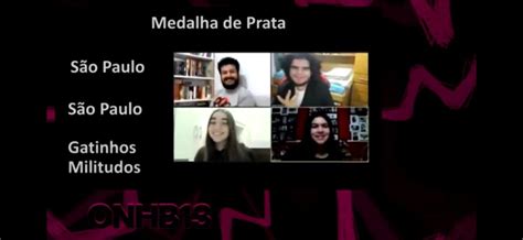 Equipe Do Objetivo Conquista Medalha De Prata Na 13ª Olimpíada Nacional