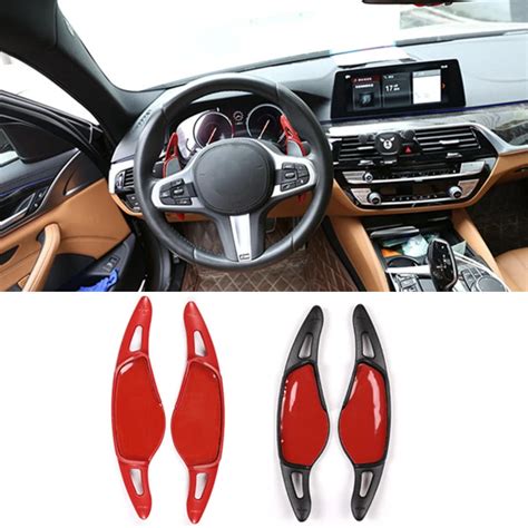 Bmw 자동차 스티어링 휠 패들 시프트 익스텐션 시프터 엠블럼 장식 스티커 스타일링 X3 5 시리즈 7 시리즈 6 시리즈 Gt자동차 인테리어 스티커 Aliexpress