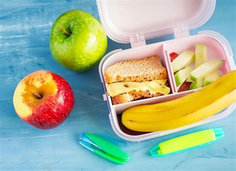 Premium Photo School Lunch Box