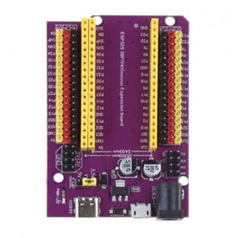 Purple Esp32 38pin Expansion Board Atom Lab