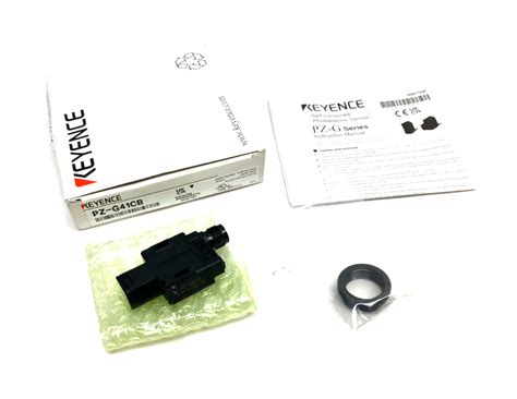 Keyence Pz G41cb Long Range Diffuse Reflective Sensor W Locking Nut Maverick Industrial Sales