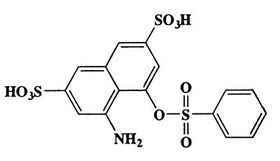 4 Amino 5 Phenylsulfonyloxy Naphthalene 2 7 Disulfonic Acid