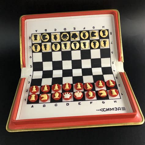 Шахматы «Олимпиада 80 дорожный набор на магнитах СССР 1980 е гг