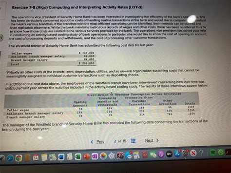 Solved Exercise 7 8 Algo Computing And Interpreting