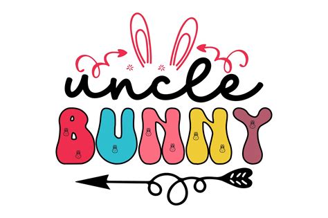 Uncle Bunny Retro Bunny Svg Graphic By Crafted Wonders · Creative Fabrica