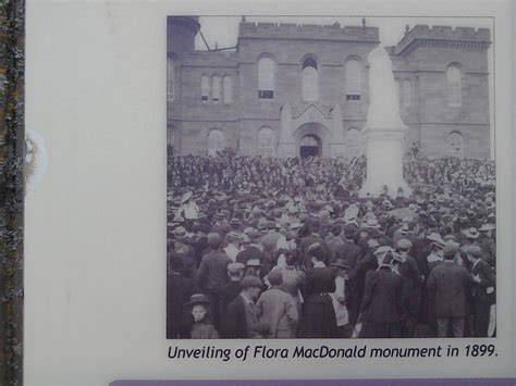 Brass Statue Of Flora Macdonald Inverness Castle Mapping Memorials