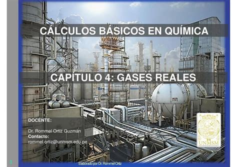 Problemas De Gases Reales Nicol UDocz