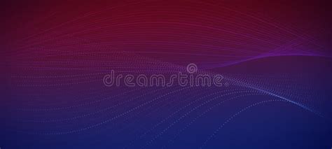 High Speed Data Or Code Line On Gradient Technology Background Stock