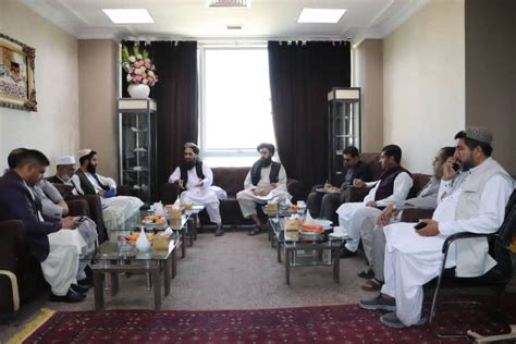 نشست هیئت رهبری اداره تعلیمات تخنیکی و مسلکی با اطاق صنعت و تجارت ولایت هرات اداره تعلیمات