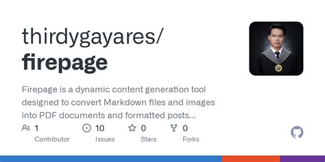 Github Thirdygayares Firepage Firepage Is A Dynamic Content