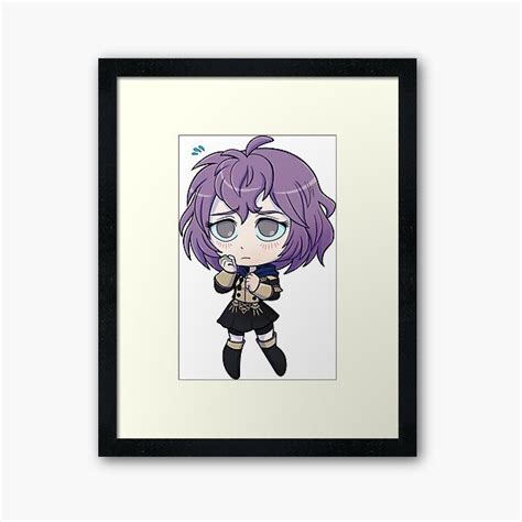 Bernadetta Fire Emblem Three Houses Chibi Cutie Framed Art Print For Sale By Kickgirl