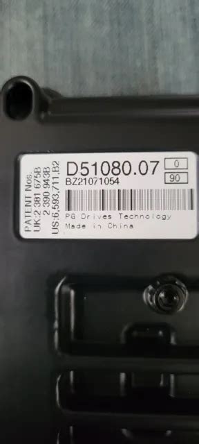 Pg Drives Technology Vr2 Power Wheelchair Control Module D51080 07 90