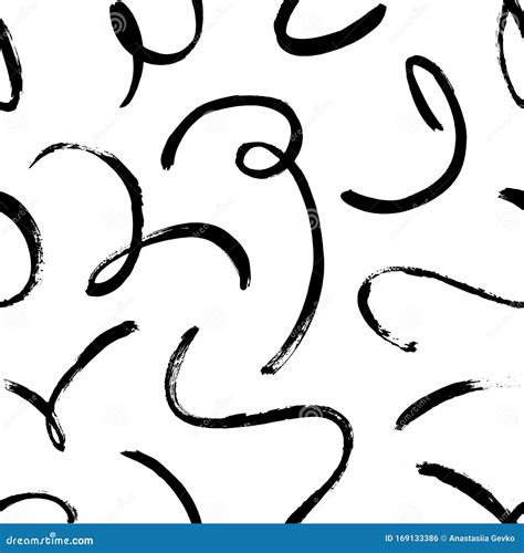 Random Waves Shaped Wide White Lines Array Geometrical White Background