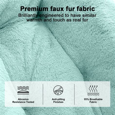 Oakham Comfy Saucer Chair Folding Faux Fur Lounge Chair For Bedroom