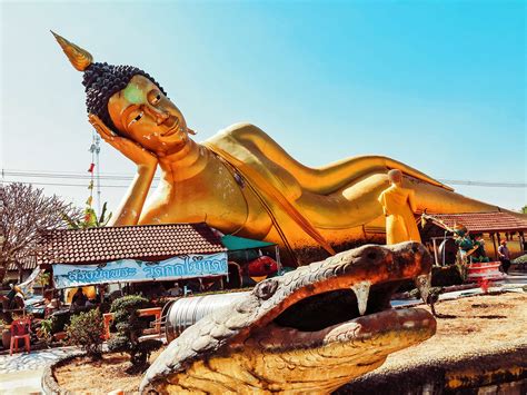 พระนอน วัดกกไม้แดง จ พิษณุโลก Unseen Tour Thailand