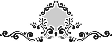Decorative Monograms And Calligraphic Borders Vector Decoration Frame