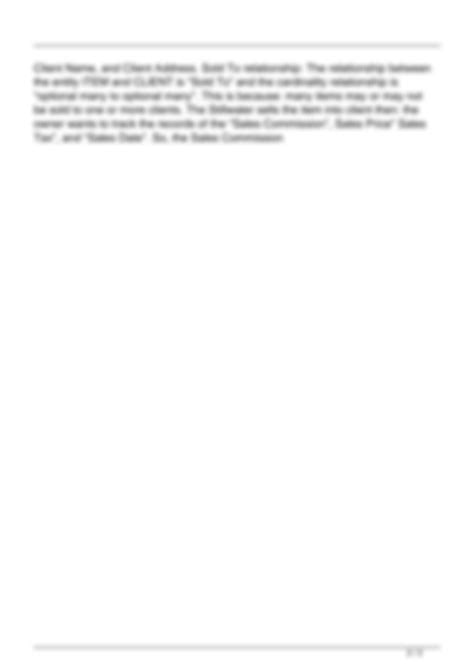 Solution Solved Draw An Erd For The Following Situation State Any