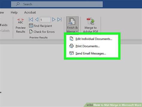 How To Mail Merge In Microsoft Word With Pictures WikiHow