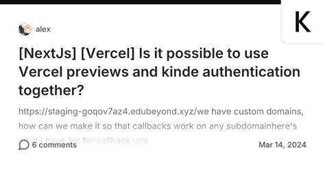 Nextjs Vercel Is It Possible To Use Vercel Previews