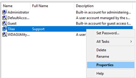Howto Create An Admin User For Windows Tilaa Support Desk