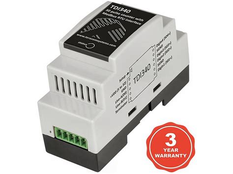 Teracom S0 Pulse Counter With Modbus Rtu Interface Tdi340 Teracom S0 Pulse Counter With Modbus