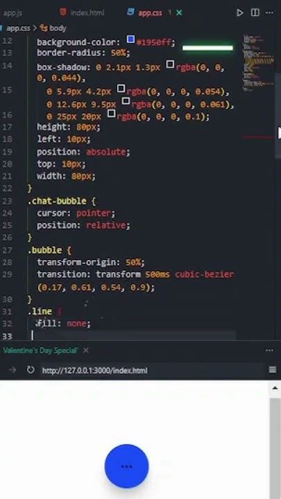 Chat Bubble In Css Creative Design Css Html Js Coding