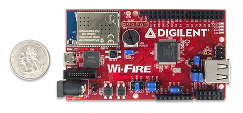 Wi Fire Wifi Enabled Pic32mz Microcontroller Board Mgsl