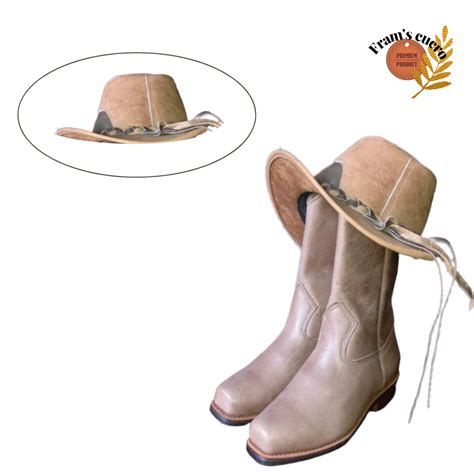 Combo Sombrero Vaquero Bota Vaquera KakaoMarket Es Fácil Pedir Kakao