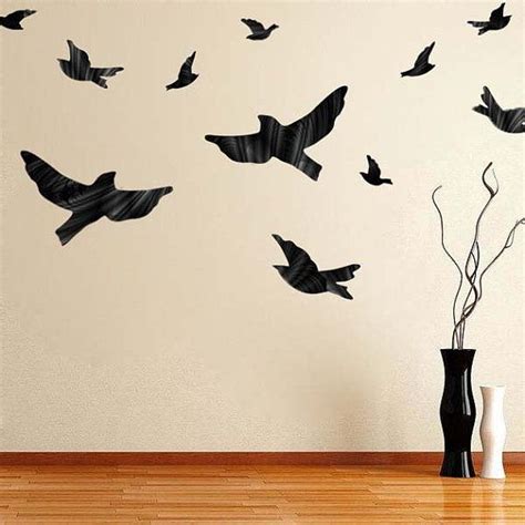 Flying Bird Wall Decals Flying Bird Wall Designs Bird Wall Murals