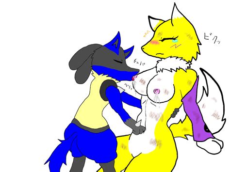 Post 5353566 Crossover Digimon Lucario Porkyman Renamon