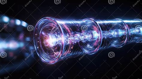 close up view of a single qubit in operation demonstrating quantum