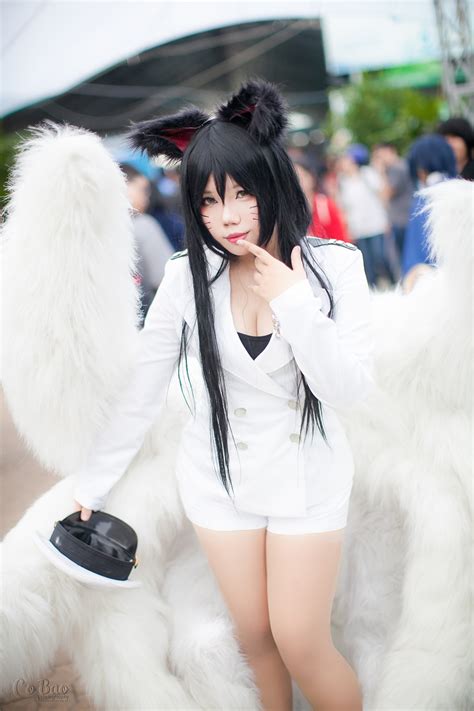 Cosplay Lmht Sexy H Nh T Ng Ahri