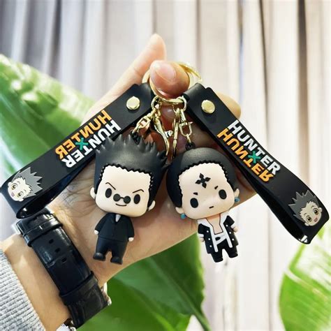 Character Freecss Killua Zoldyck Anime Hunter X Hunter Rubber Keychain Car Key Pendant Buy