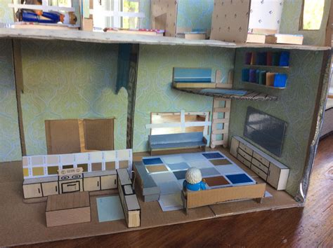 Pin De Kaia Nelson En Cardboard Doll Houses