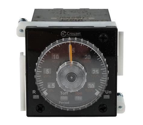 88886516 Crouzet Panel Mount Multi Function Timer Relay 12 → 240 V Dc 24 → 240v Ac Dpdt 0
