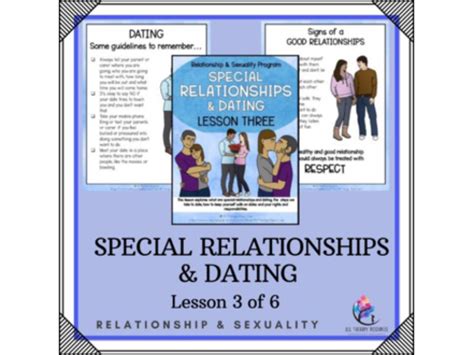 Relationship And Sexuality Lesson 3 Of 6 Special Relationship And