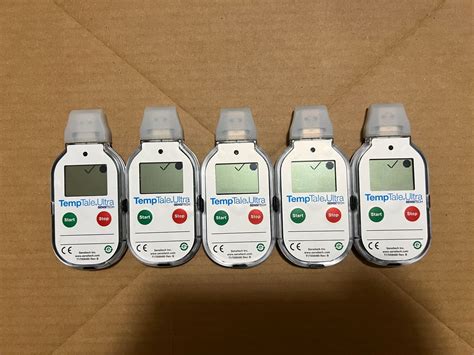 5X Sensitech TempTale Ultra USB Temperature Monitor Recorders 11 22 Z3