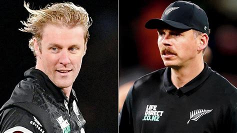 Ind Vs Nz 1st Odi Skipper Michael Bracewell Leaning On Kyle